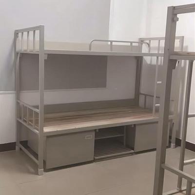 制式营具双层钢床制上下铺铁皮床士兵干部制铁PG-6993单层床式厂
