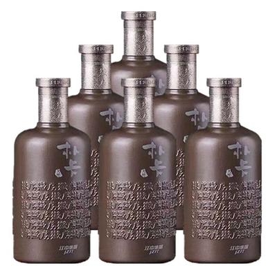 【原箱6瓶光瓶装】江中朴卡酒天授52度杞香型枸杞蒸馏白酒500ML*6