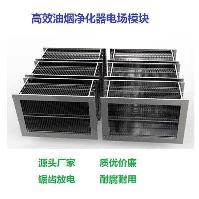 油烟净化器配件 等离子电场 模块 高压平板电场 静电除尘模块厂家