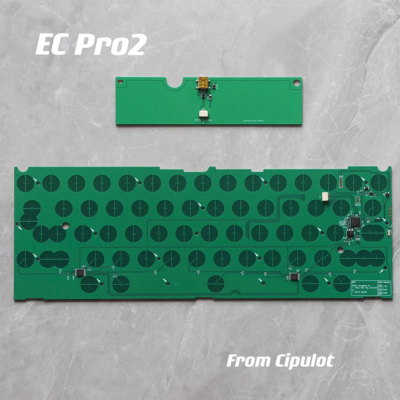 60HHKB静电容键盘PCB支持QMK/VIA灵敏度可调