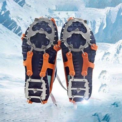 1 Pair 18 Teeth Crampons High Hardness Low Temperature