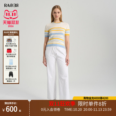 RARE威雅女装T恤短袖毛衫