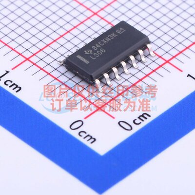 反相器 SN74LS06DR SOIC-14 TI/德州 电子元器件配单原装正品