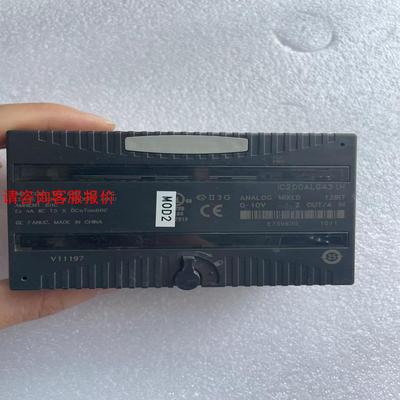 GE IC200ALG431，模块功能包好，成色如图所示，需