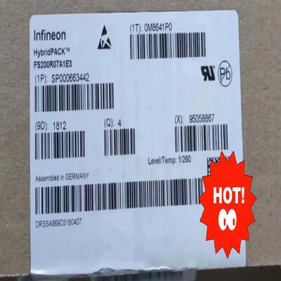 英飞凌FS200R07A1E3模块/ⅰGBT全新原装