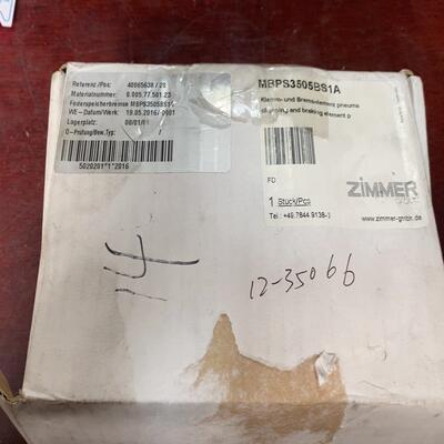 ZIMMER气动锁紧器MBPS3505BS1A全新原装议价出