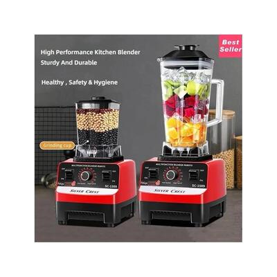 4500W English Blender Mixer Juicer Fruit Food Processor 2L