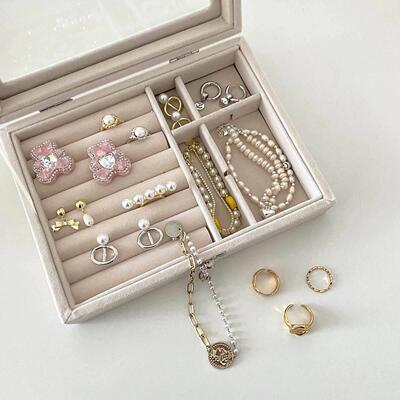 ins creative simple jewelry box ring pendant necklace bracel