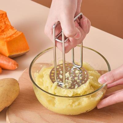 Stainless steel mashed potato masher household kitchen tools