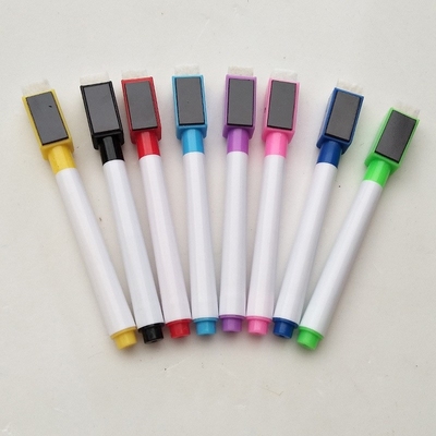 8 PCS Colored White Board Marker Kawaii Erasable Whiteboard