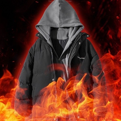 Winter Thick Warm Cotton Clothing Couple Style Korean Loose