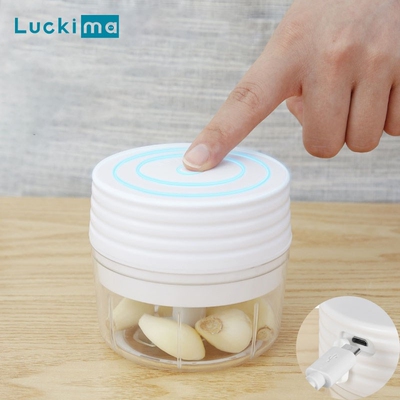 Mini Electric Food Vegetable Shredder Slicer Garlic Nut Meat