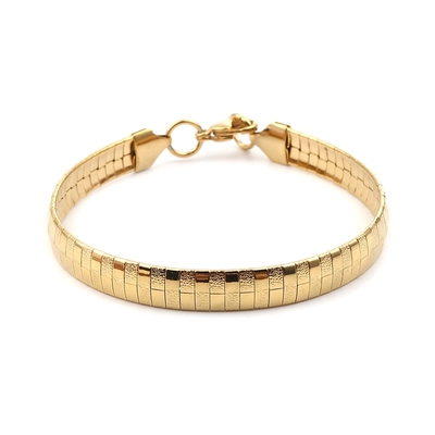 1PC 304 Stainless Steel Bracelets For Men Women Jewelry Silv