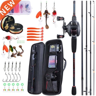 Sougayilang Portable Travel Fishing Combo 1.8-2.4m Casting F