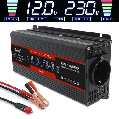 LCD screen 6000W power Inverter Voltage Convertor Transforme