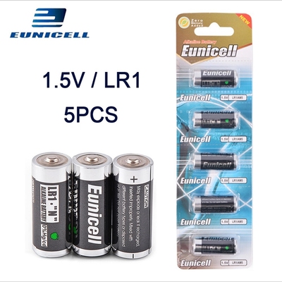 5PCS 1.5V N Size LR1 Alkaline Duty Battery for Toys, Speaker