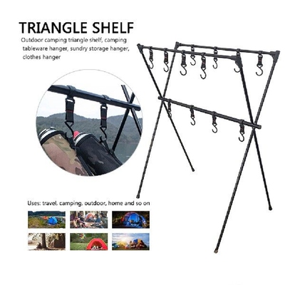 Lightweight outdoor Folding Camping Shelf Aluminum Alloy