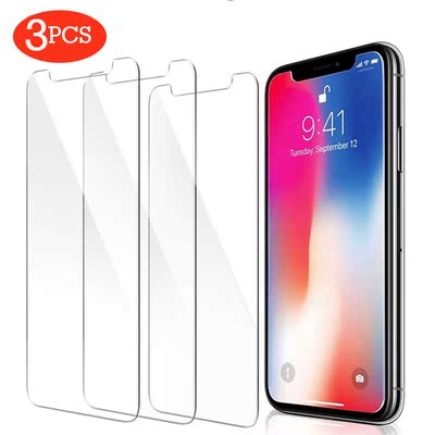 3Pcs Screen Protector Tempered Glass Cover For iPhone 11 Pr