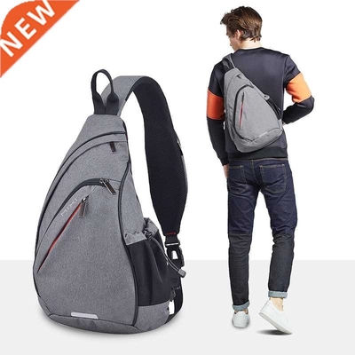 Mixi Men One Shoul Backpack Women Sling Bag Crossbody USB