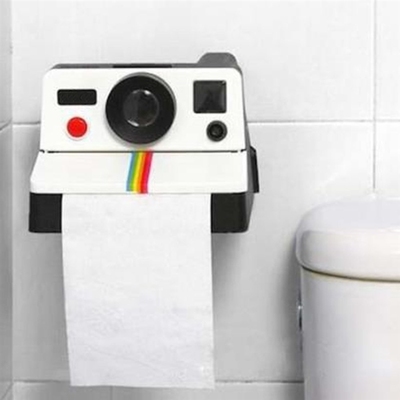 1Pc Creative Retro Polaroid Camera Shape Inspired Tissue Bo