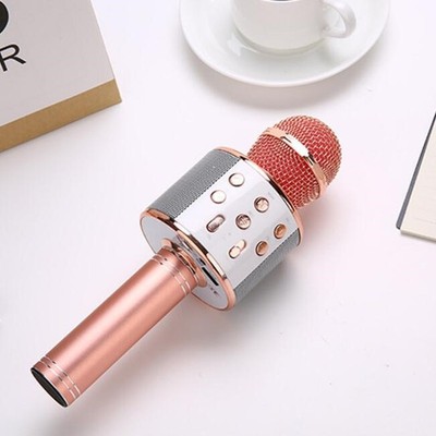 Bluetooth Wireless Microphone Handheld Karaoke Mic USB KTV P