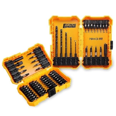 Drillpro 1/4 Inch Socket Adapter 18/42pcs Screwdriver Bits