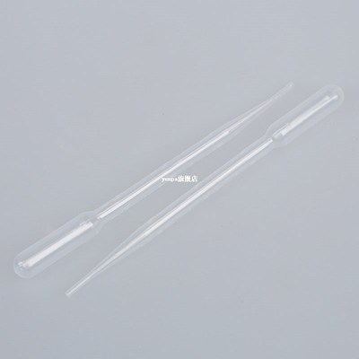 50pcs 3 ml pipette to transfer Dropper Scales transparent