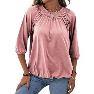 size solid xl loose women casual tops femininas elegant