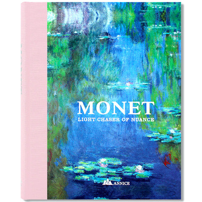 英文原版莫奈画册作品集书籍