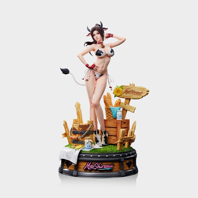 【现货】UNiQUE ART SNK女神大乱斗 不知火舞雕像手办 非定金