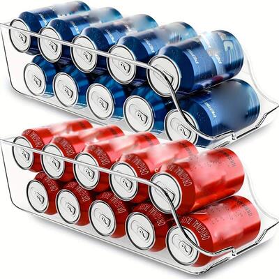 1/2pcs Kitchen Storage Cans, Soda Cans, Storage Cans, Refrig