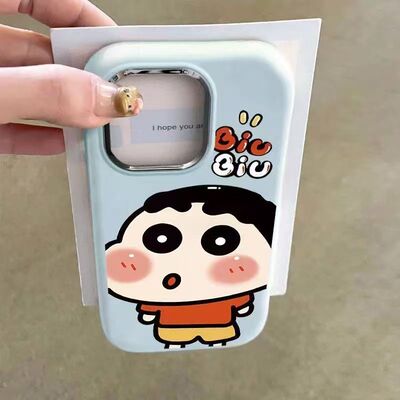 腮红可爱小新适用vivoS50Promini手机壳胖墩S30S20S19s18s17ts16s15s12s10s9软X300X200X100X90X80X70学生T1x