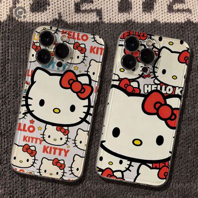满屏大头猫咪适用iQOOZ11Z10Turbo+Z9Z8Z7Z6手机壳爱酷iQOO1615T1312透明iQOONeo11109SPro+87竞速版65se学生