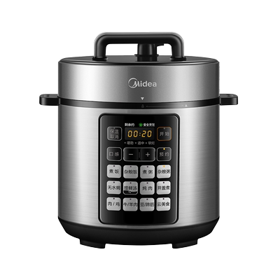 美的5L大容量双胆高压锅