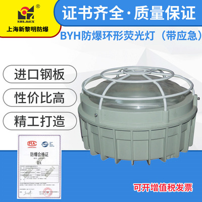 新黎明防爆环形吸顶灯 BYH-22J铸铝带应急