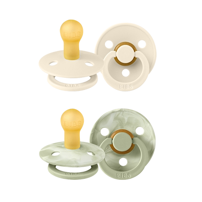 丹麦原装进口bibs奶嘴两只装