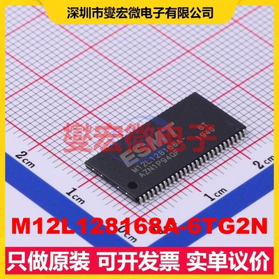 M12L128168A-6TG2N TSOP-54-10.2mm SDRAM同步动态随机存取器芯片