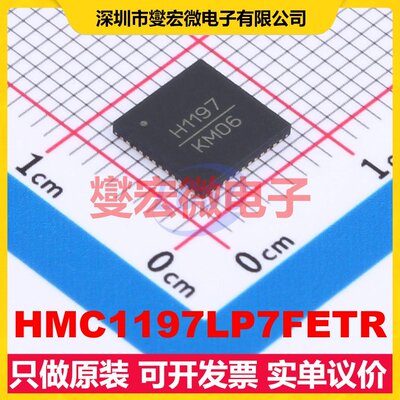 HMC1197LP7FETR QFN-48(7x7) 100MHz~4GHz 射频调制器解调器