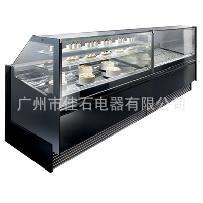 新款欧式 直角 大型蛋糕展示柜 cake displays 110V 巧克力陈列柜