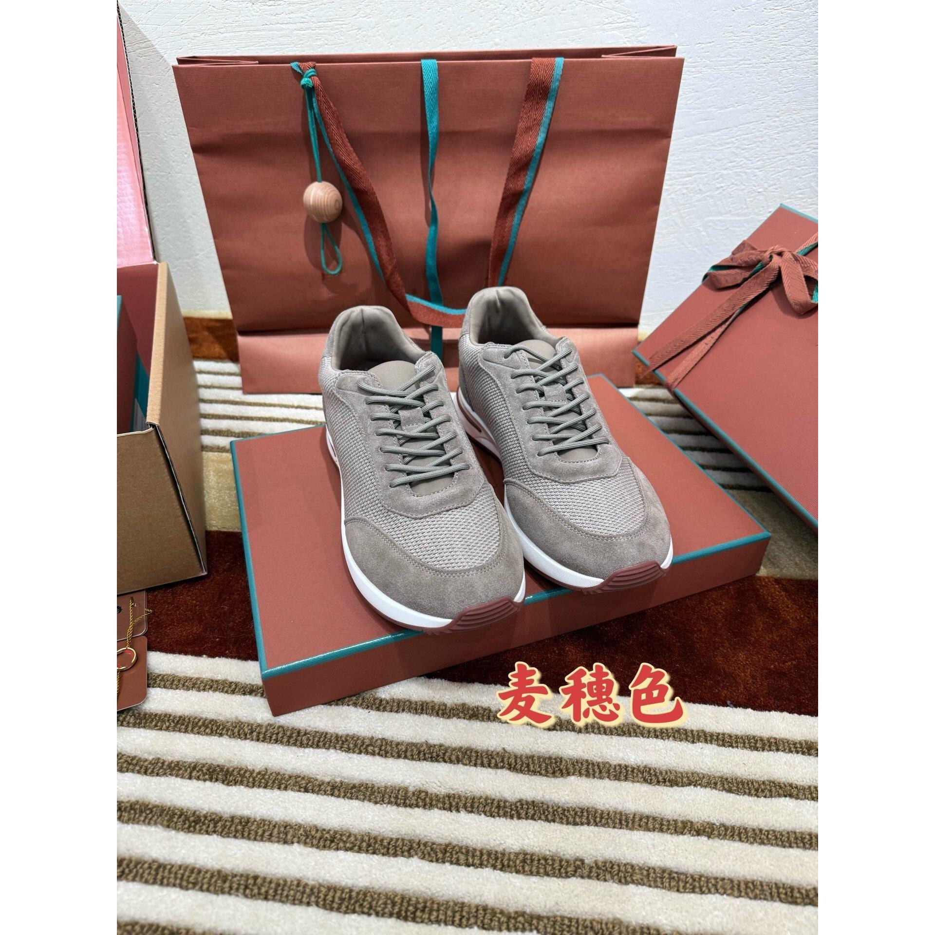 老钱风!Week End Walk 25lp羊毛针织麂皮简约休闲运动鞋舒适男鞋