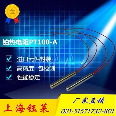 A级热电阻pt100（日本元件封装） 铂电阻 尺寸4x30mm 高温引线