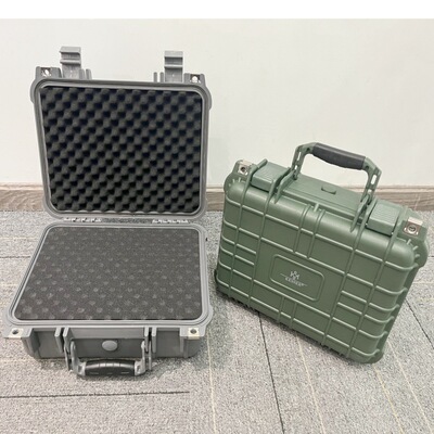 跨境GDT5023增强PP安全防护箱14寸彩色仪器仪表工具箱五金工具箱