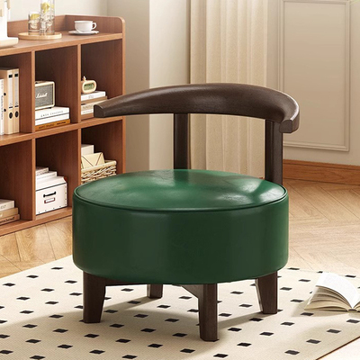 可旋转单人沙发椅客厅实木椅子卧室阳台休闲椅网红单人沙发靠背椅