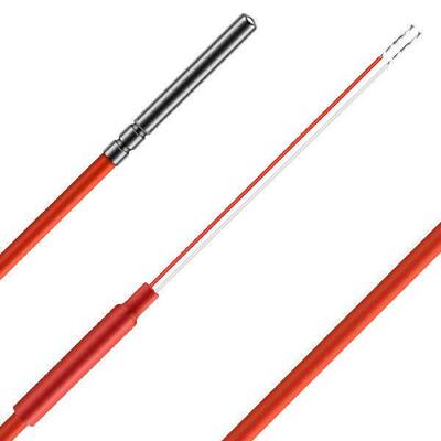 2 Wire PT1000 Temperature Sensor Thermistor Silicone Gel