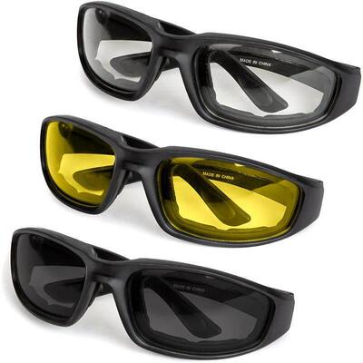 Fashionable Motorcycle Glasses Racing Anti-glare Windproof V