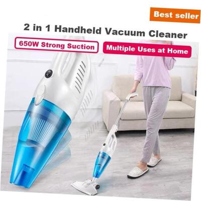 650W Corded Handheld Vacuum Cleaner 14kPa Portable for Home