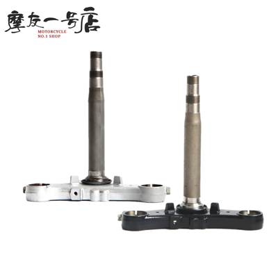 适用GW250方向柱GSX250R上联版 DL250通用下三星联板方向柱盖