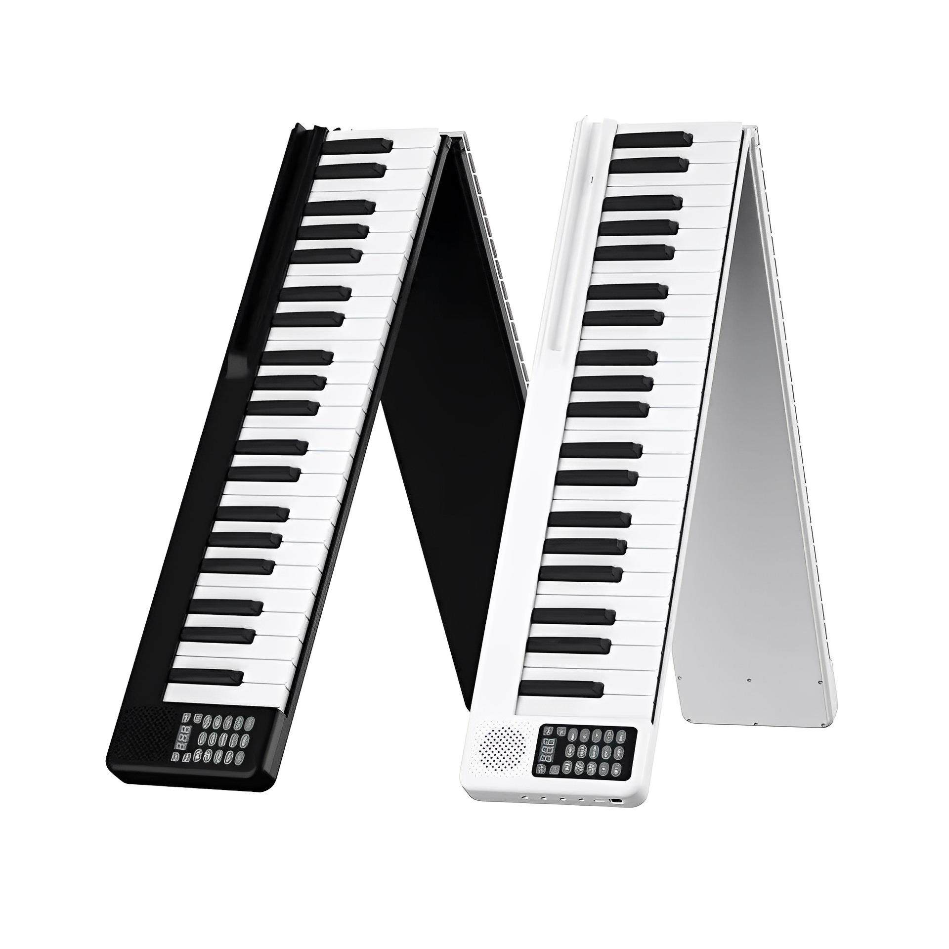 电子钢琴88键便携式简易初学练习midi键盘专业乐器折叠