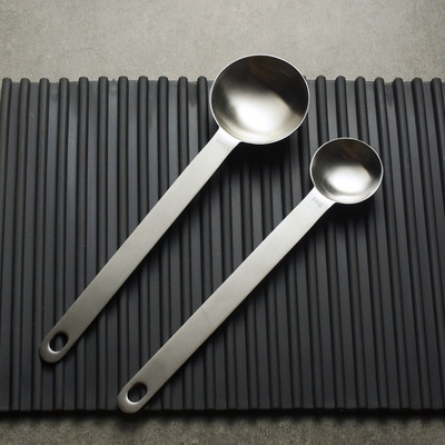 304 stainless steel coffee bean measuring spoon long handle coffee spoon milk powder spoon tea spoon baking 15ml with s