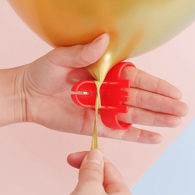 Balloon knotter, sealing clip, tying balloon, balloon tying artifact, wedding room supplies, decoration